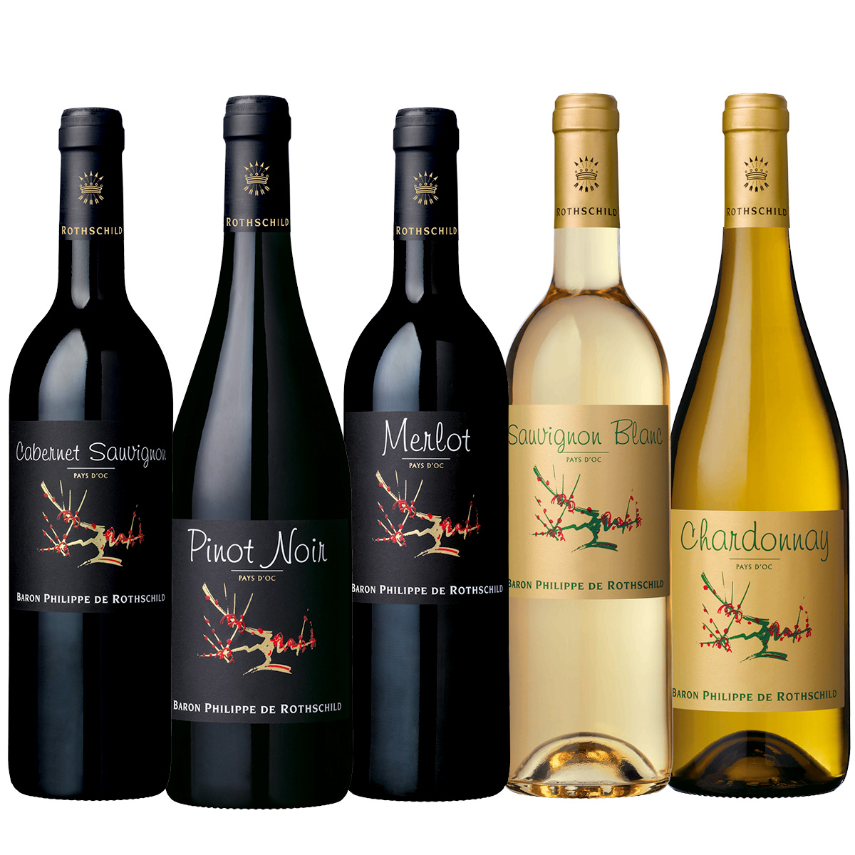 Wine Collection - Pays d’Oc by Baron Philippe De Rothschild - Panuts